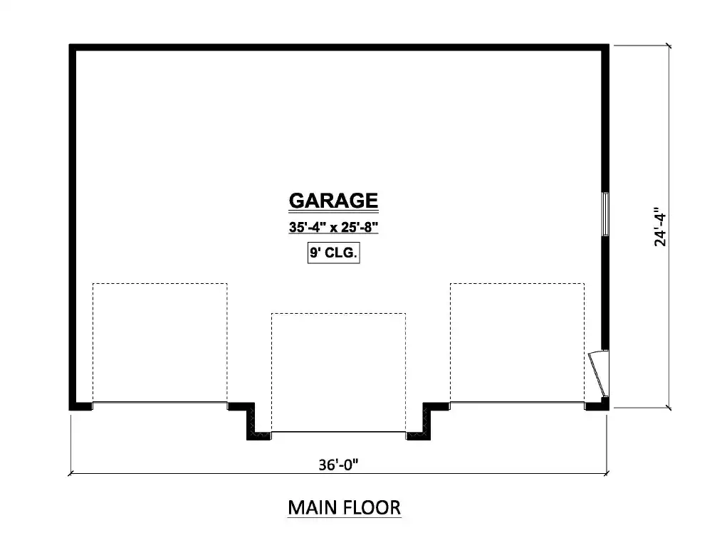 Rectangular House Plans 3 Car Garage Rectangle 3 Bedroom House Plans