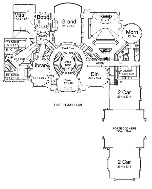 Breakers 6047 - 5 Bedrooms and 5 Baths | The House Designers - 6047