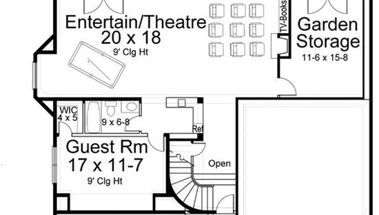 Serrant 5987 - 5 Bedrooms and 4.5 Baths | The House Designers - 5987
