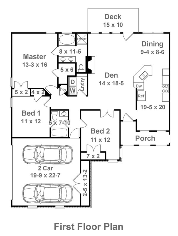 Bluegrass 1816 - 3 Bedrooms and 2 Baths | The House Designers - 1816