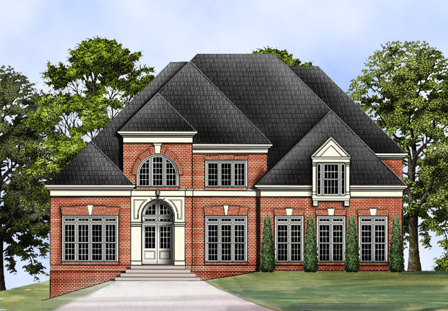 Aslet Place 1849 - 4 Bedrooms and 4.5 Baths | The House Designers - 1849