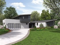 Two Story House Plans & Small 2-story Designs by THD