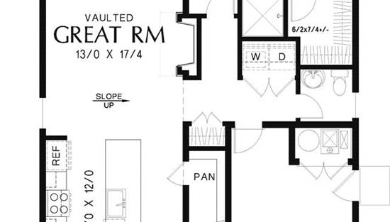 4 Bedroom Contemporary Style House Plan 6502: Brooklyn - 6502