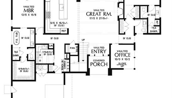 Beautiful Contemporary Style House Plan 6504: The Collins - 6504