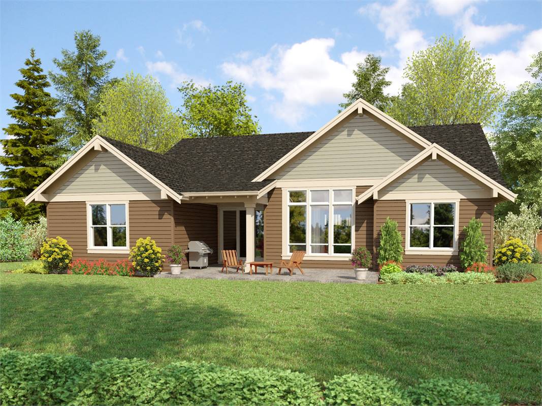 Affordable Multigenerational Ranch Style House Plan 6535: The Meadow - 6535