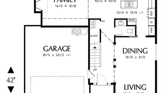 Deerfield 2498 - 3 Bedrooms and 2 Baths | The House Designers - 2498