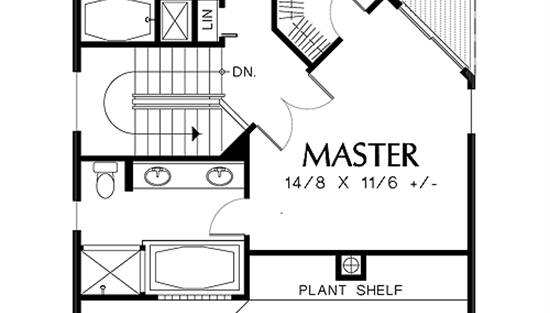 Dursley 2518 - 3 Bedrooms and 2 Baths | The House Designers - 2518