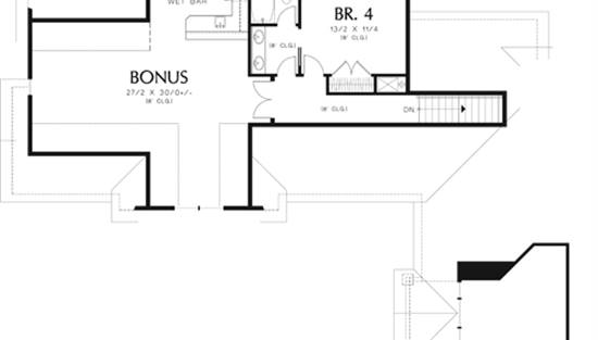 Saintfield 5894 - 4 Bedrooms and 3 Baths | The House Designers - 5894