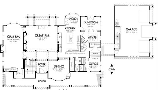 Rockport 2751 - 5 Bedrooms and 4 Baths | The House Designers - 2751
