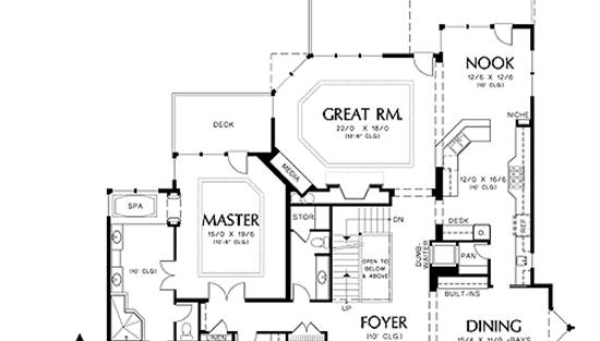 Mendon 4618 - 5 Bedrooms and 4.5 Baths | The House Designers - 4618