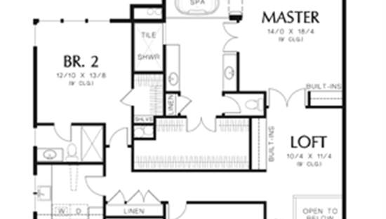 Springfield 7039 - 5 Bedrooms and 5 Baths | The House Designers - 7039