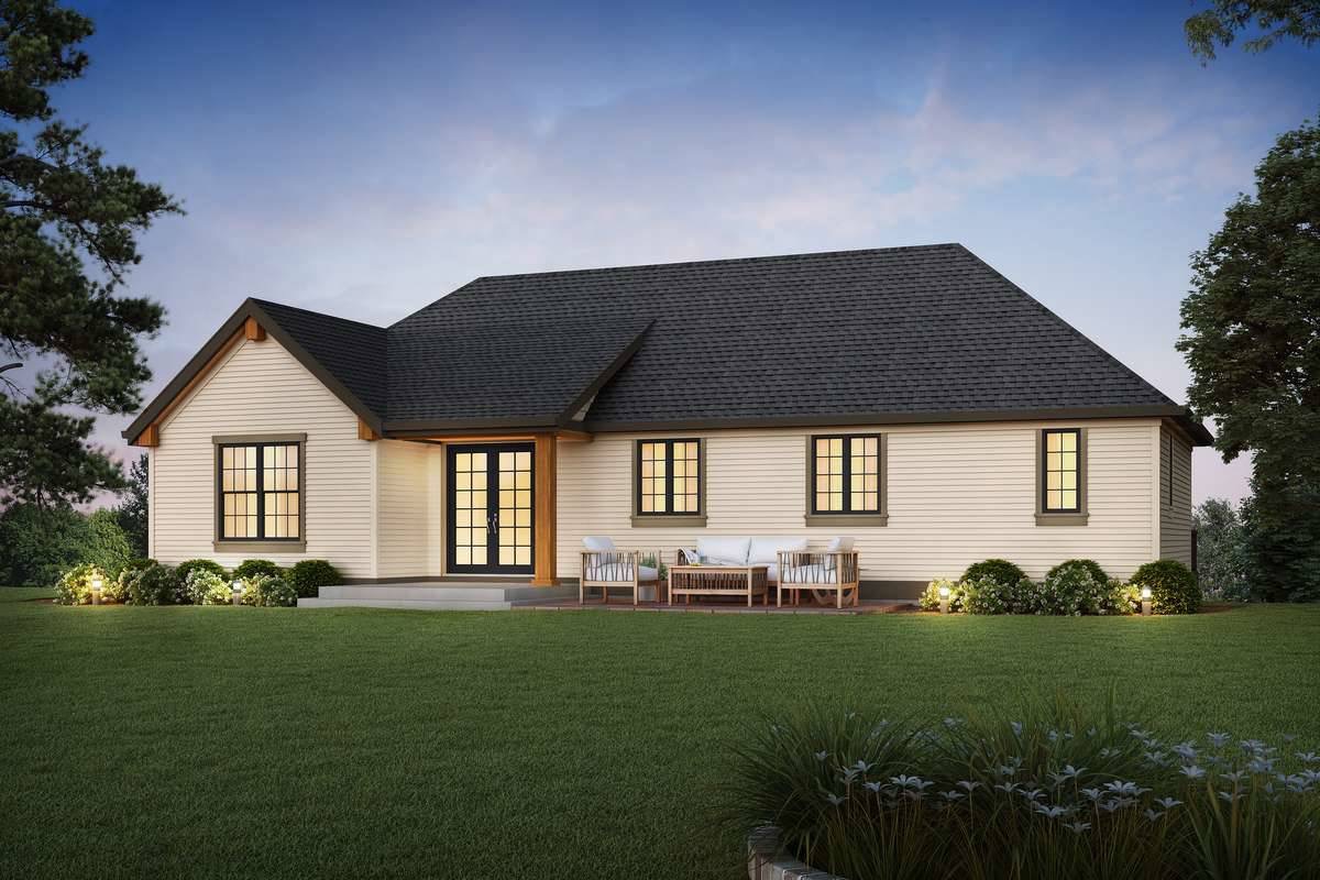 4 Bedroom Bi-Level Craftsman Style House Plan 5108: Meadowsland - 5108