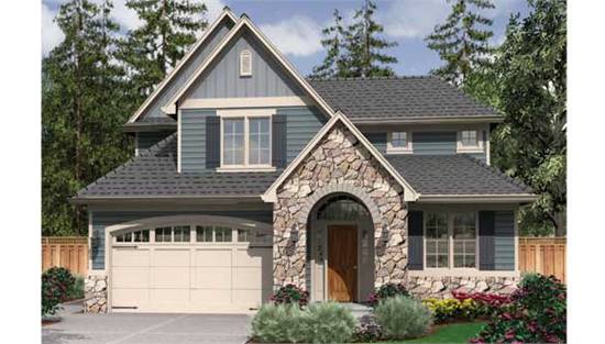 European House Plans, Small French Cottage & Modern Style Designs