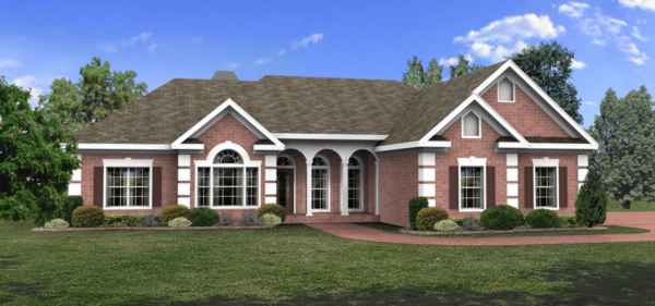 The Oak Lane 6243 - 3 Bedrooms and 2.5 Baths | The House Designers - 6243