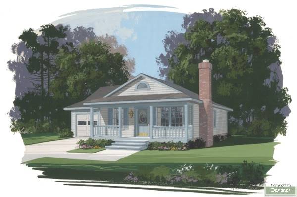 The Country Corner 6271 - 3 Bedrooms and 2 Baths | The House Designers ...