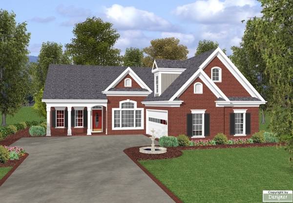 The Stratford 6922 - 3 Bedrooms and 2.5 Baths | The House Designers - 6922