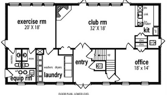 Subdivision Clubhouse Floor Plan | Viewfloor.co