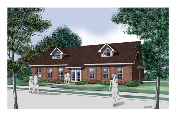 Community Club House with Manager's Apartment - 6867