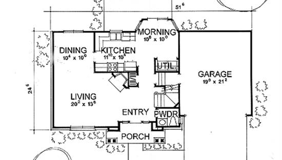 The Cumberland 2887 - 3 Bedrooms and 3.5 Baths | The House Designers - 2887