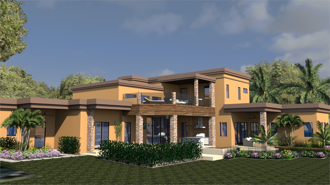 Modern Contemporary Florida Home Design - 3403