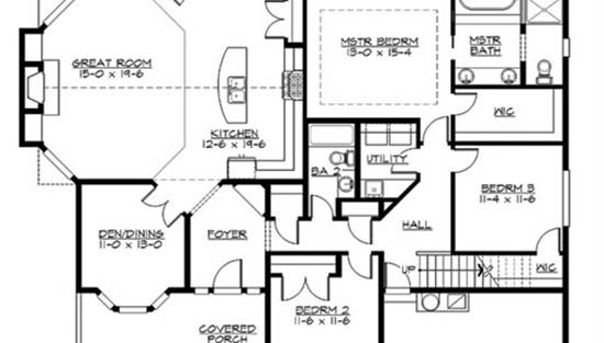 3 Unit Brownstone Floor Plan