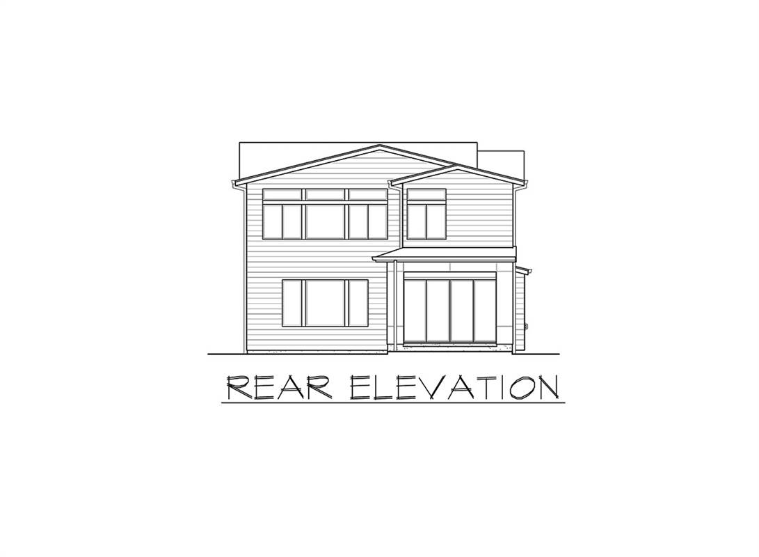 Builder Preferred Contemporary Style House Plan 1377: Sunlay - 1377