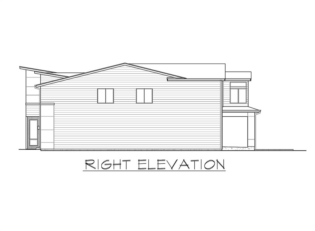 Builder Preferred Contemporary Style House Plan 1377: Sunlay - 1377