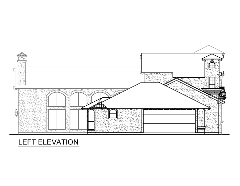 luxurious villa house plan - 4477