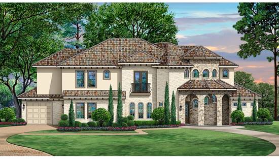 Spanish Style House Plans | Spanish Home Plans & Designs | The House ...