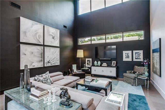 Montpellier House Plan 9500 - Narrow Lot Modern & Contemporary Design ...