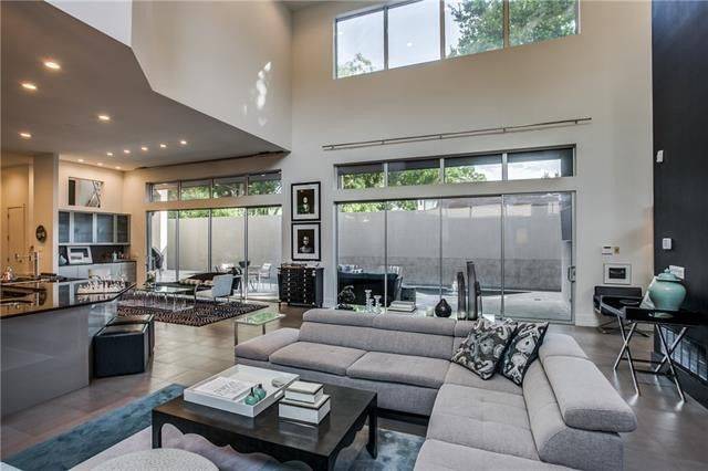 Montpellier House Plan 9500 - Narrow Lot Modern & Contemporary Design ...