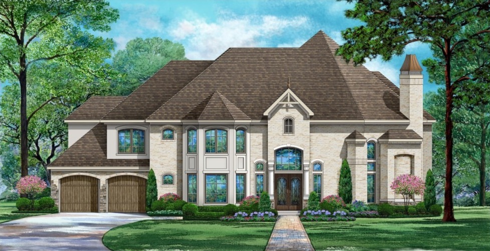 European Style House Plan 8341: Meadow Ridge - 8341