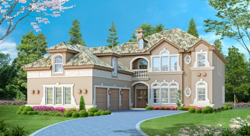 THE DUKE 5121 - 3 Bedrooms and 3 Baths | The House Designers - 5121