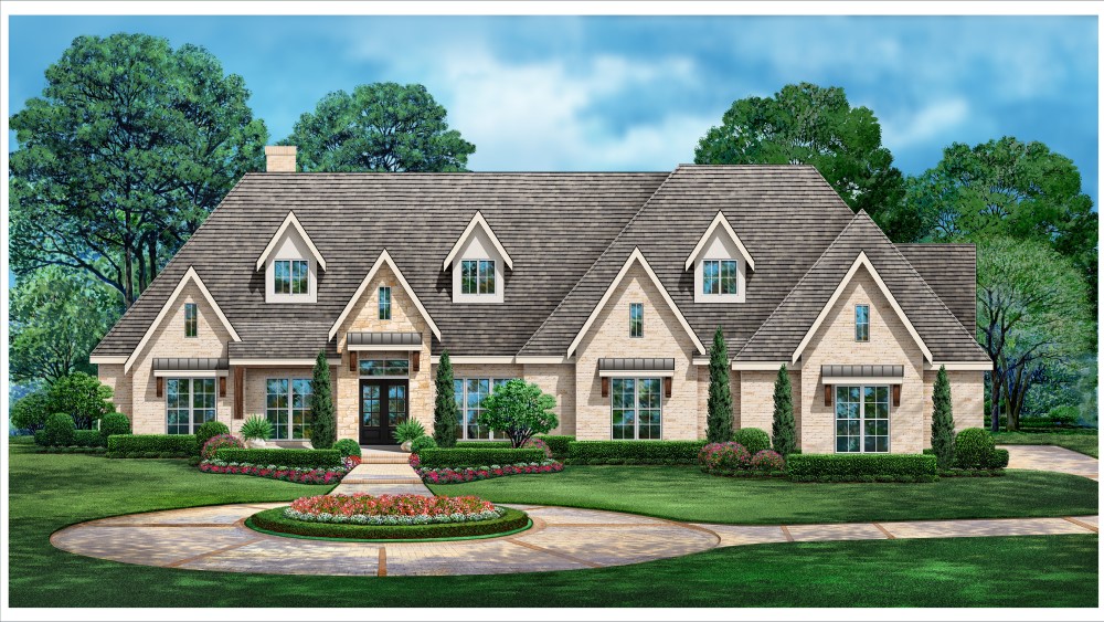4 Bedroom Traditional Style House Plan 4041 Lorimar - 4041