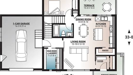 Modern Style House Plan 7561: Joshua 2 - 7561