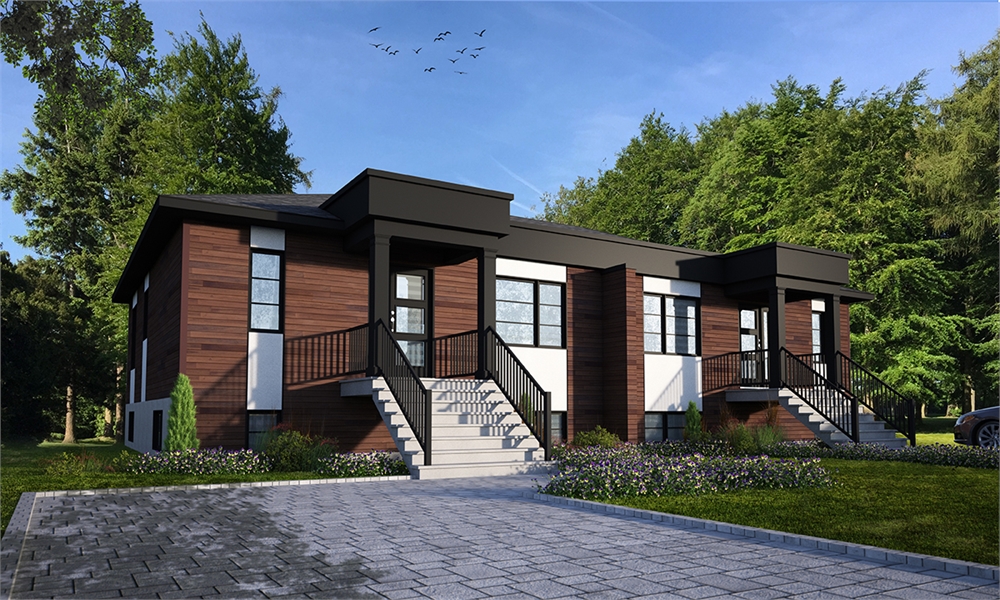 Duplex Modular Home Designs