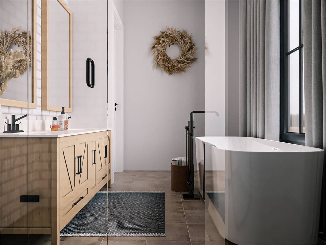 4 Bedroom Modern Farmhouse Style House Plan 9170: Maple Way - 9170