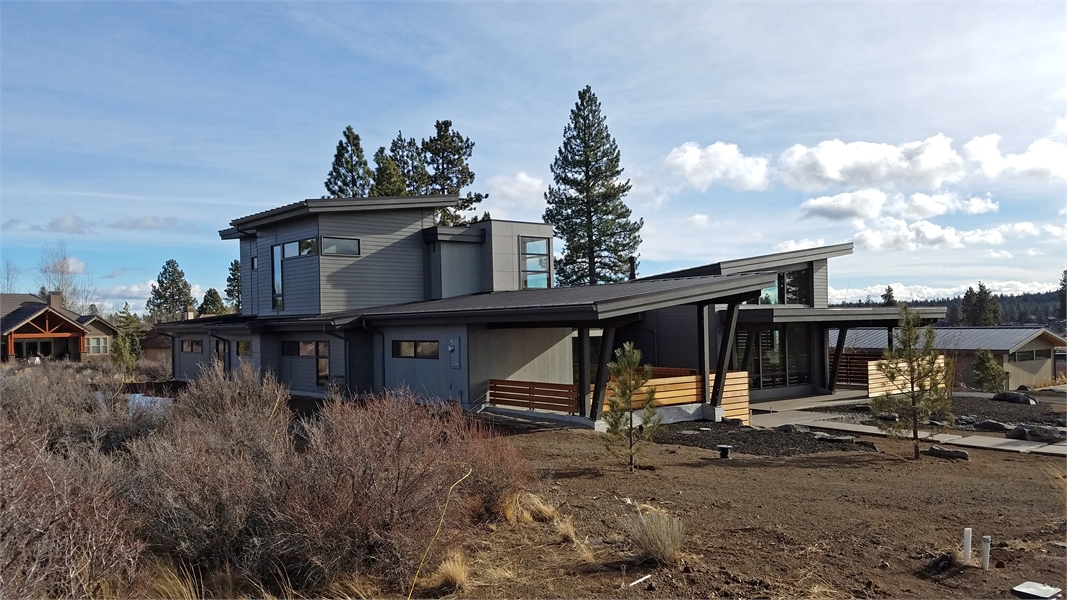 Ultra Modern H-Shaped House Plan - 3072