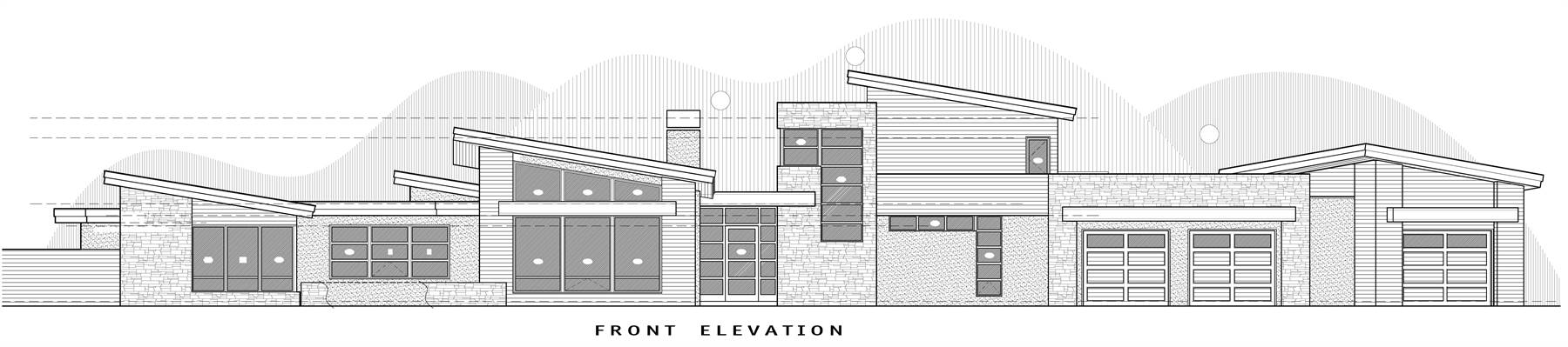 Outdoor Living Contemporary Style House Plan 2369: The Ramsey - 2369