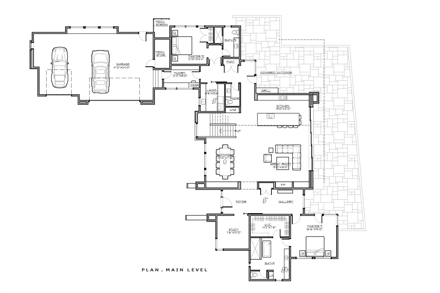 Luxury Contemporary Style House Plan 8598: Shiner Rock - 8598