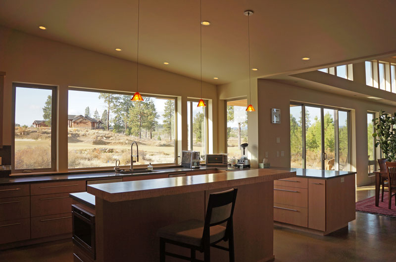 Modern 3-Bedroom Home Plan with Fireplace and Nursery Room - 9064