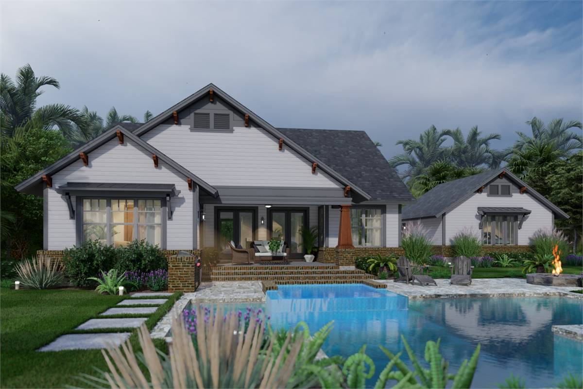 Charming Craftsman Style House Plan 6602: Gaines' Mill Cottage - 6602