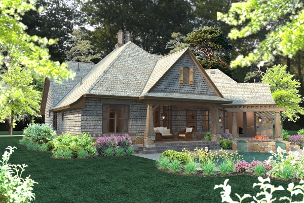 Charming Craftsman Style House Plan 5252: Reconnaissante Cottage