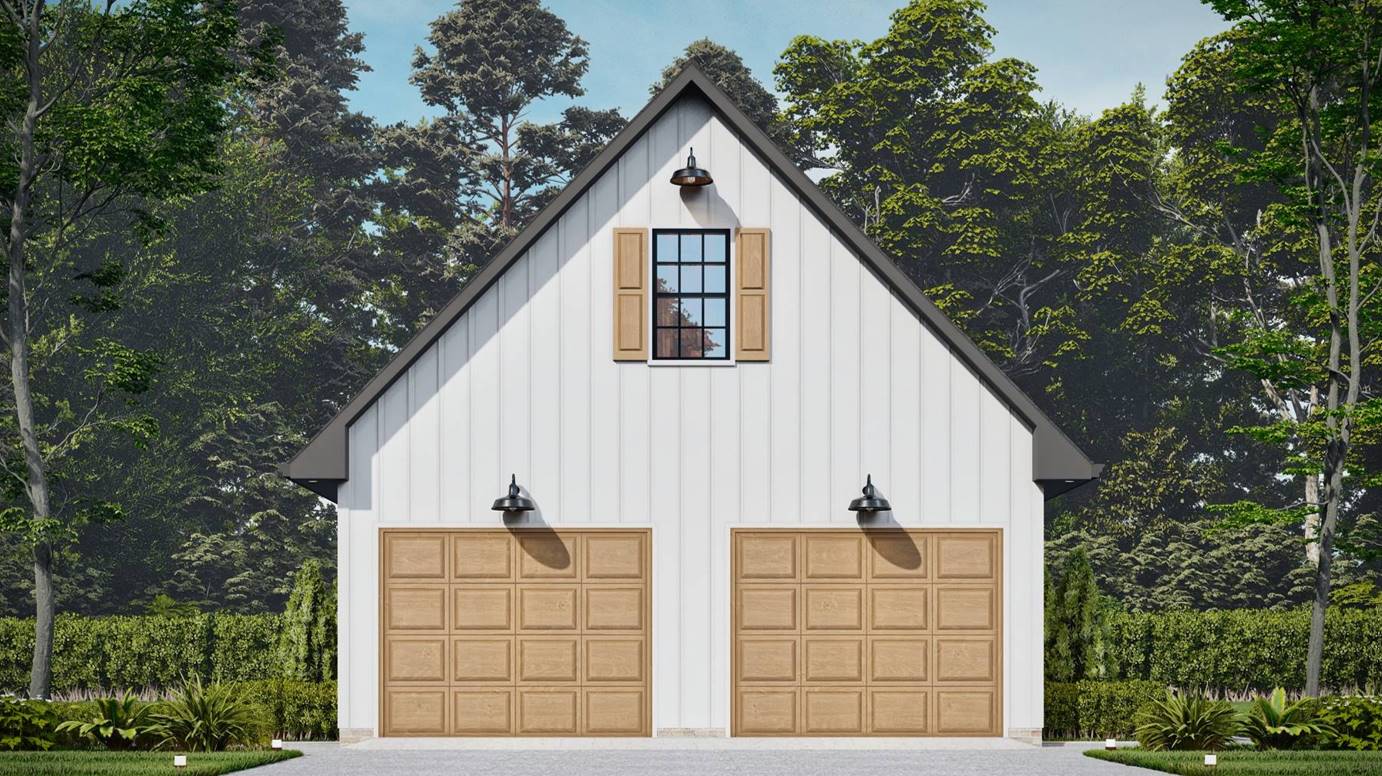 Smicksburg | 2 Car Garage Plan 10978 - 10978