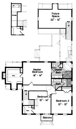 Millard Fillmore 4165 - 3 Bedrooms and 2 Baths | The House Designers - 4165