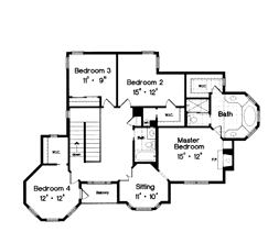 4077 - 4 Bedrooms and 2.5 Baths | The House Designers - 4077