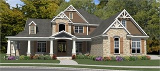 Two Story House Plans & Small 2-story Designs by THD