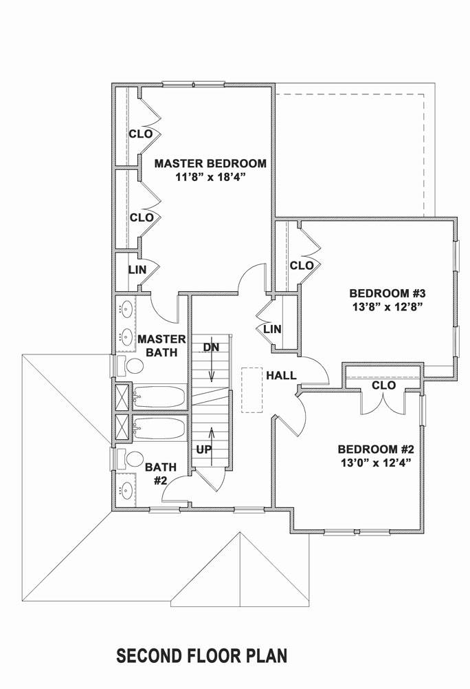 Traditional Style House Plan 6976: Cape May