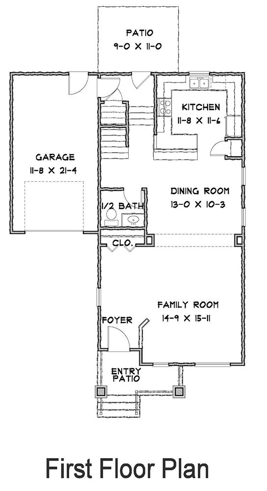 Craftsman Style House Plan 1987: Fresno