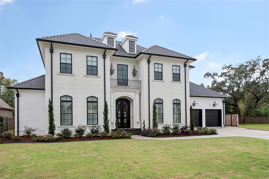 Luxury Two-Story European Style House Plan 7523 - 7523